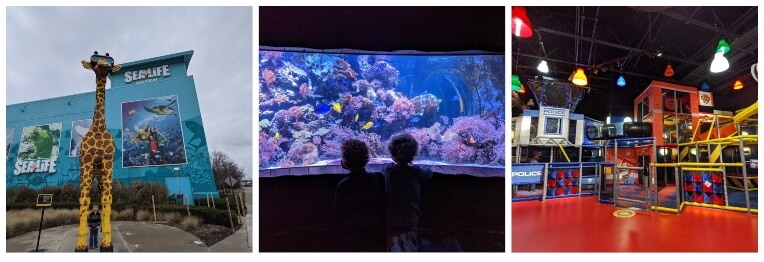 SEA LIFE + LEGOLAND Create an Indoor Play Escape at Great Lakes Crossing